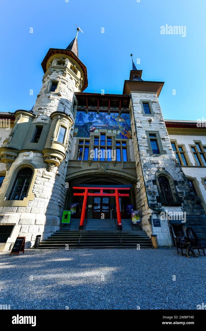 Bern, Switzerland - Aug 13, 2022: Entrance front view of Bern ...