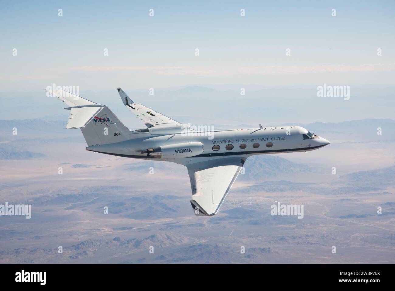 An Armstrong G-III aircraft equipped with the Flexys Adaptive Compliant ...