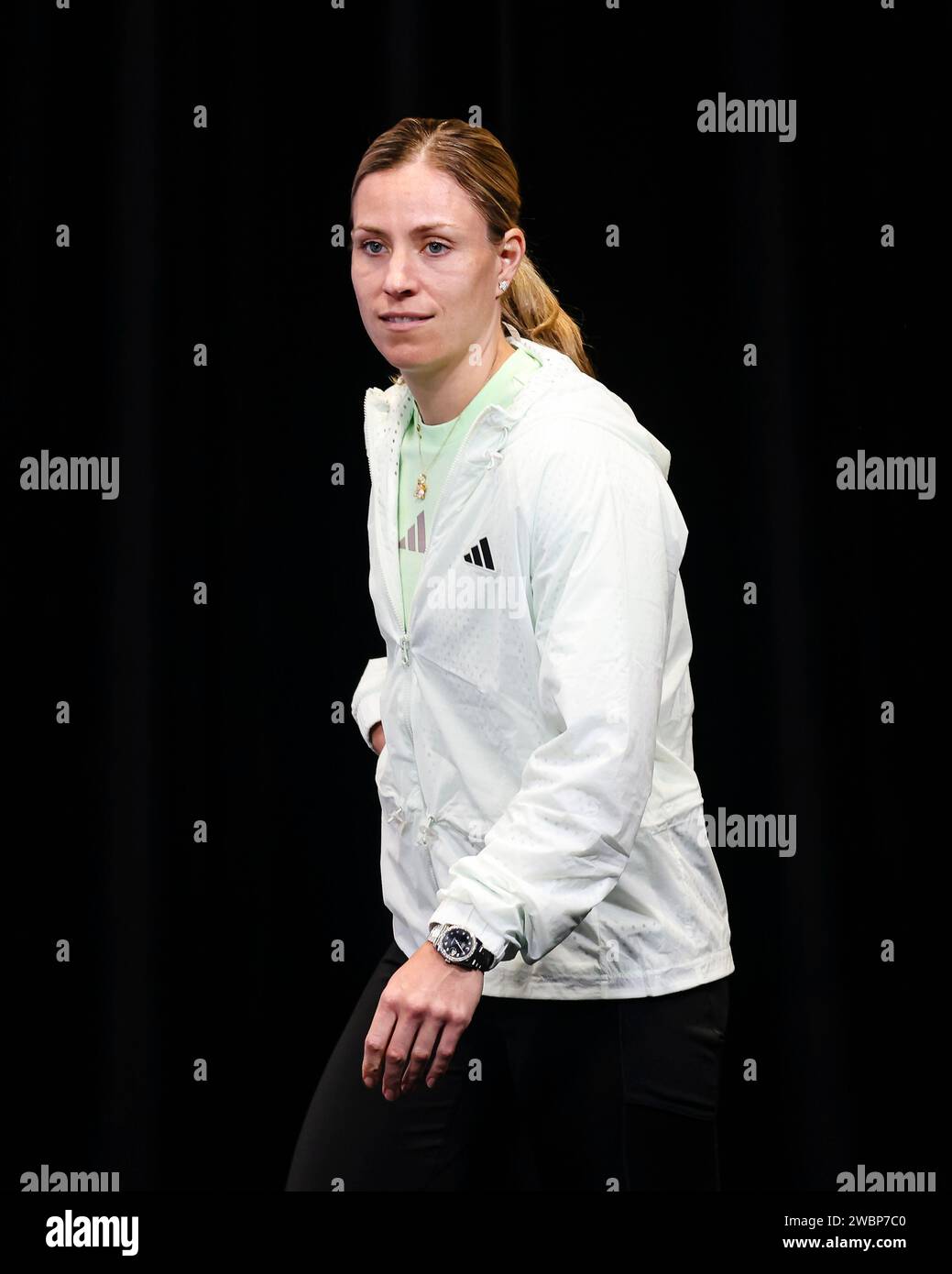 Melbourne, Australia, 12th Jan, 2024. Tennis player Angelique Kerber ...