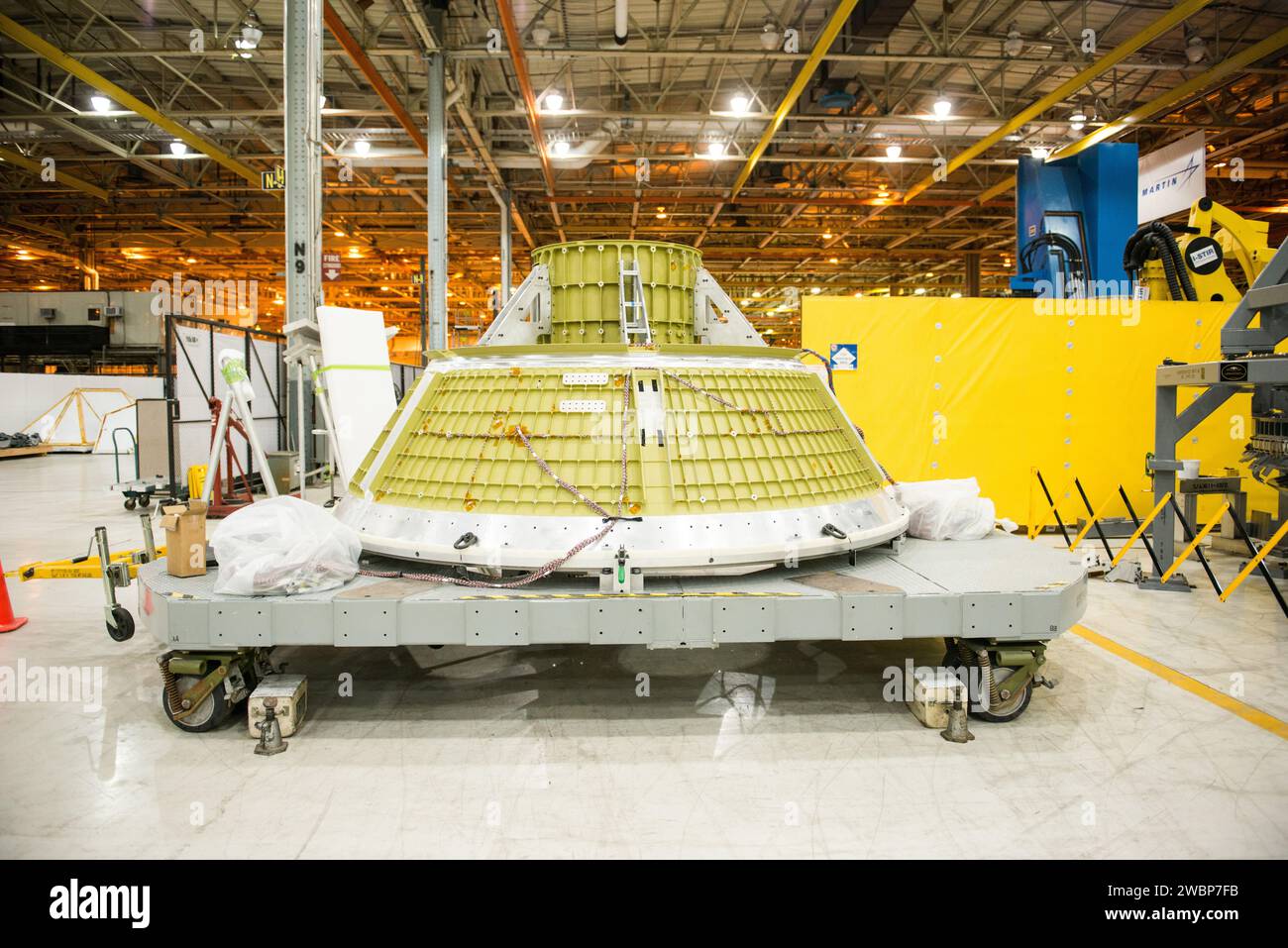 Orion EM1 Cone and frwd Bulkhead Section Stock Photo - Alamy