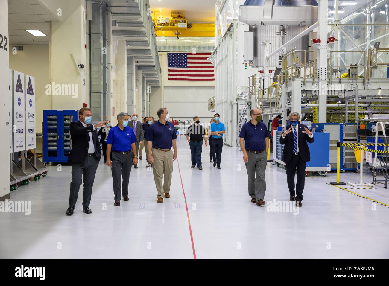 From left, Jules Schneider, Lockheed Martin Assembly, Test and Launch ...
