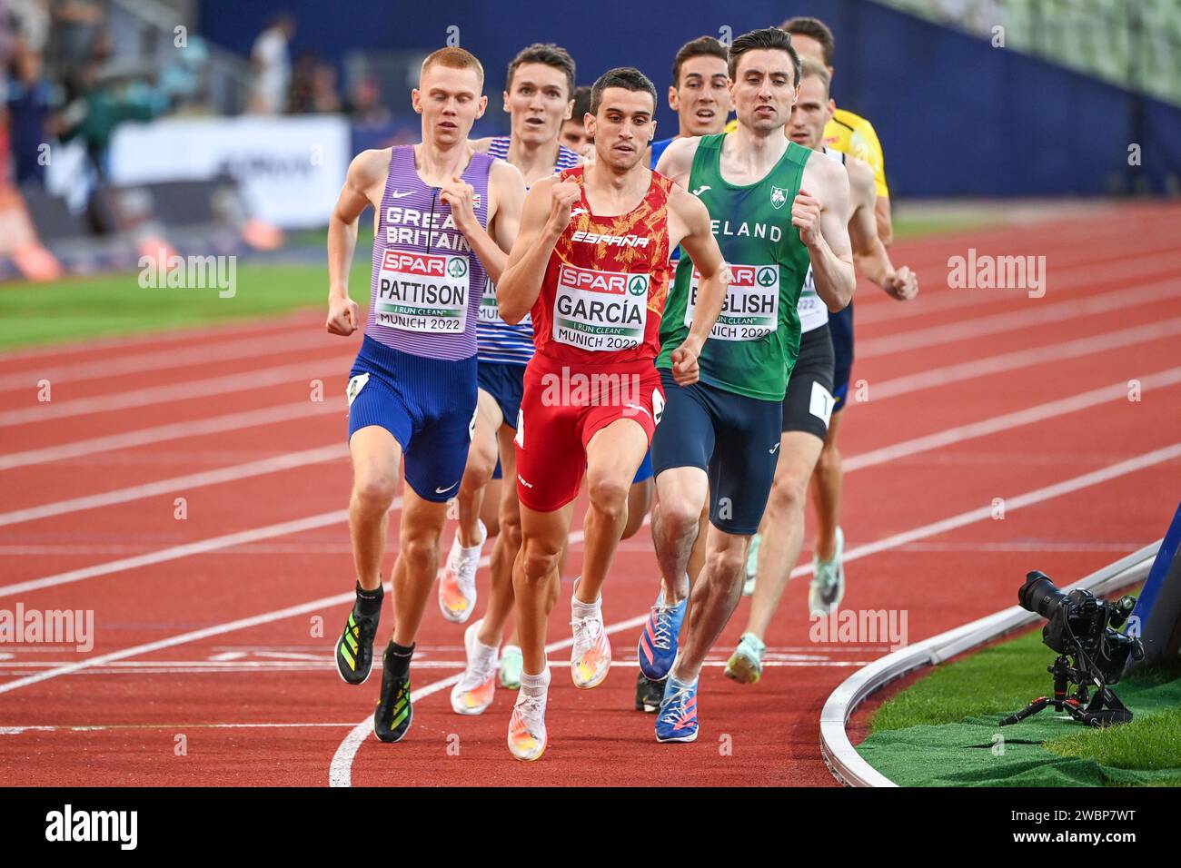 Mariano Garcia (Spain, gold), Jake Wightman (Great Britain, silver ...