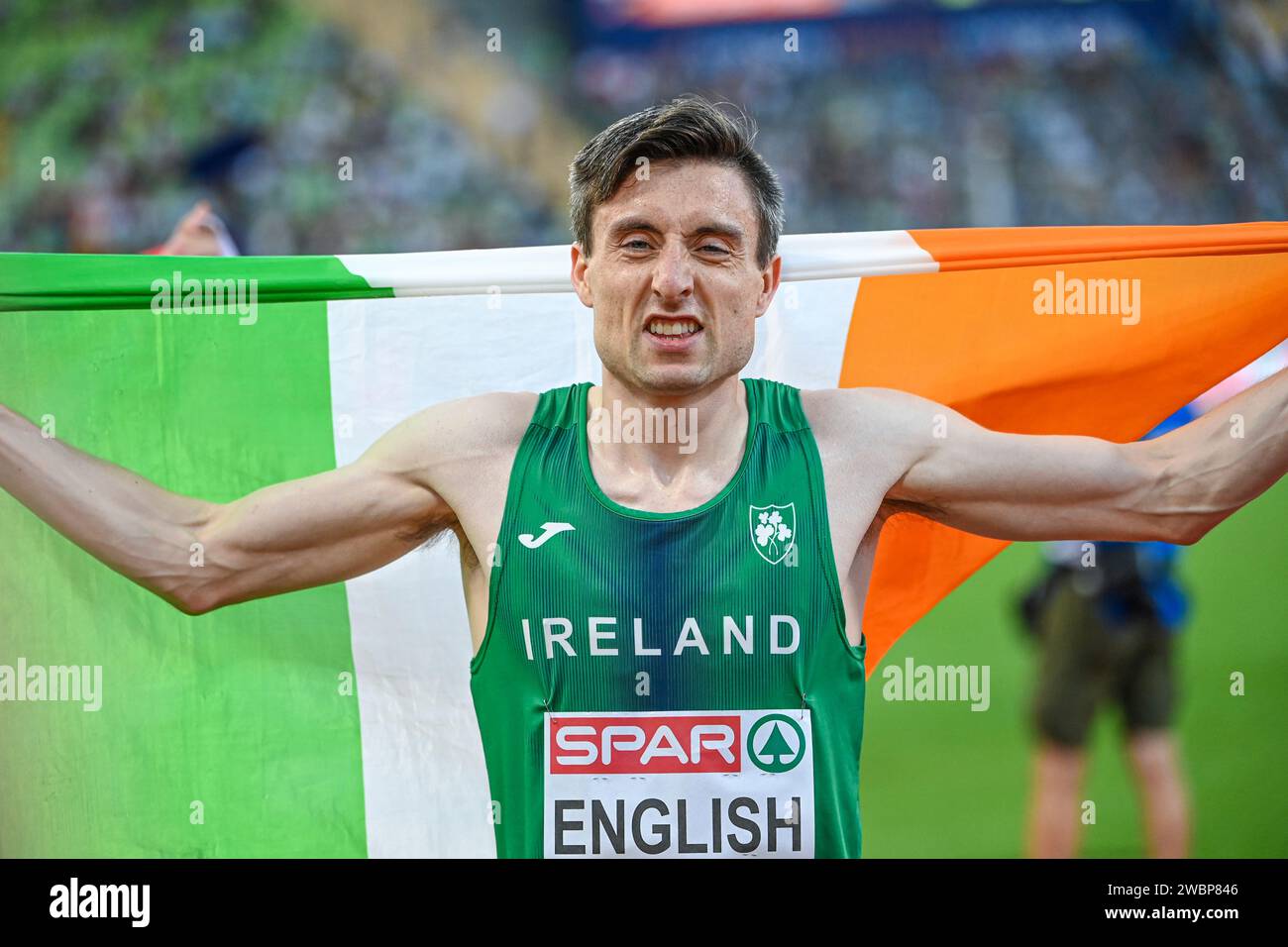 Mark English (Ireland). 800m bronze medal. European Championships ...
