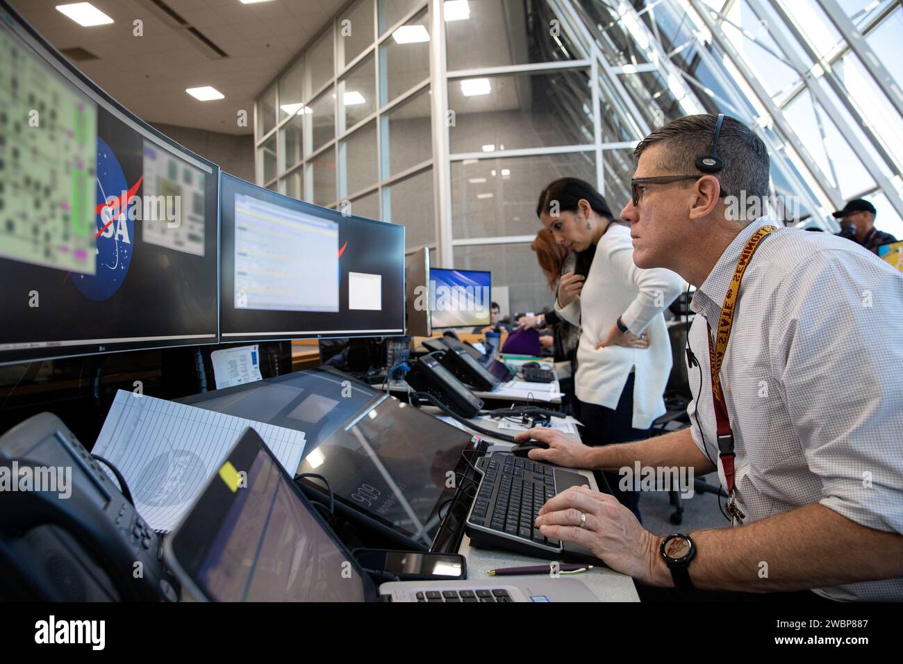 Jeremy Graeber, NASA Test, Launch and Recovery Operations branch chief ...