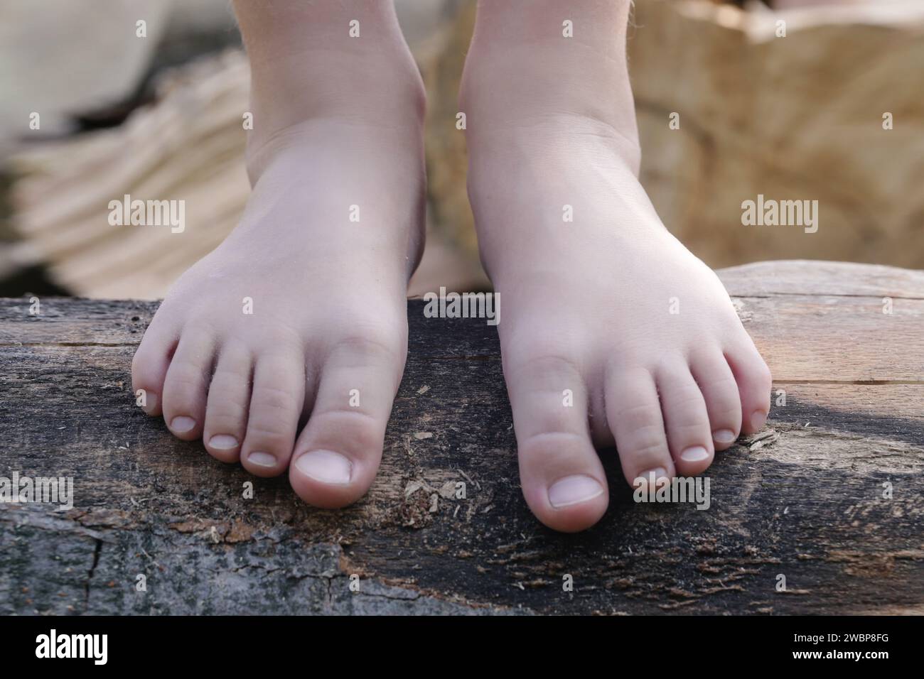Little Girl Toes