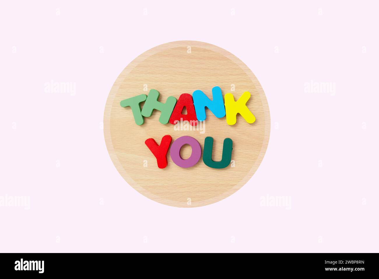 Thank you colorful sign Stock Photo - Alamy