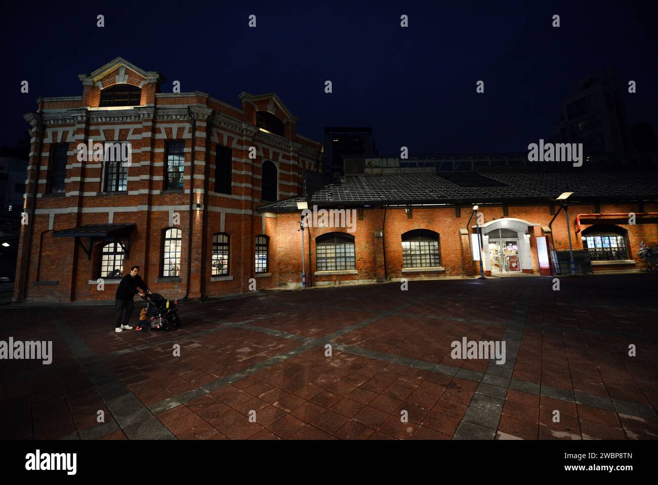 The Red House Theater heritage buildding in Ximen, Taipei, Taiwan Stock ...