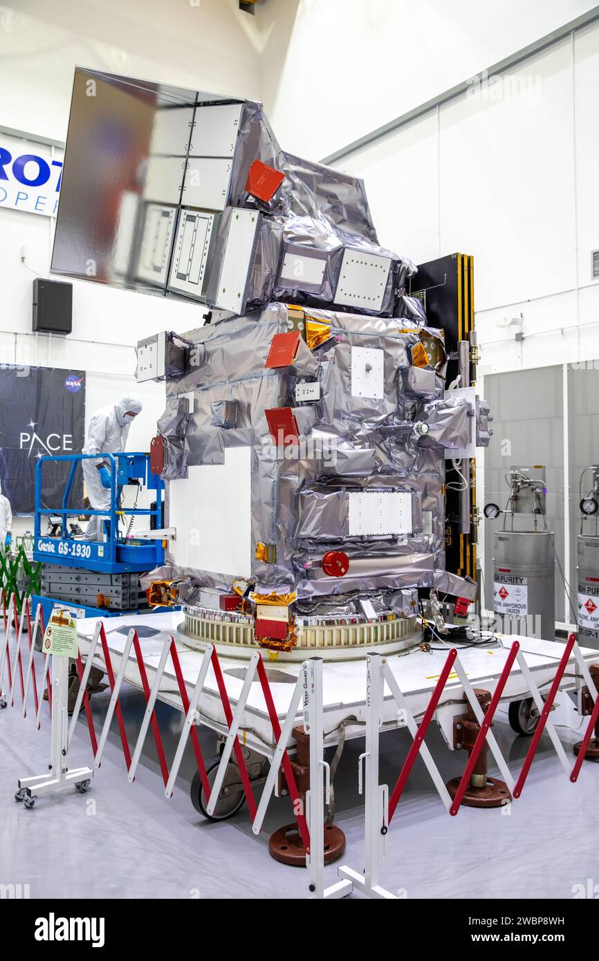 NASA’s PACE (Plankton, Aerosol, Cloud, ocean Ecosystem) spacecraft is ...