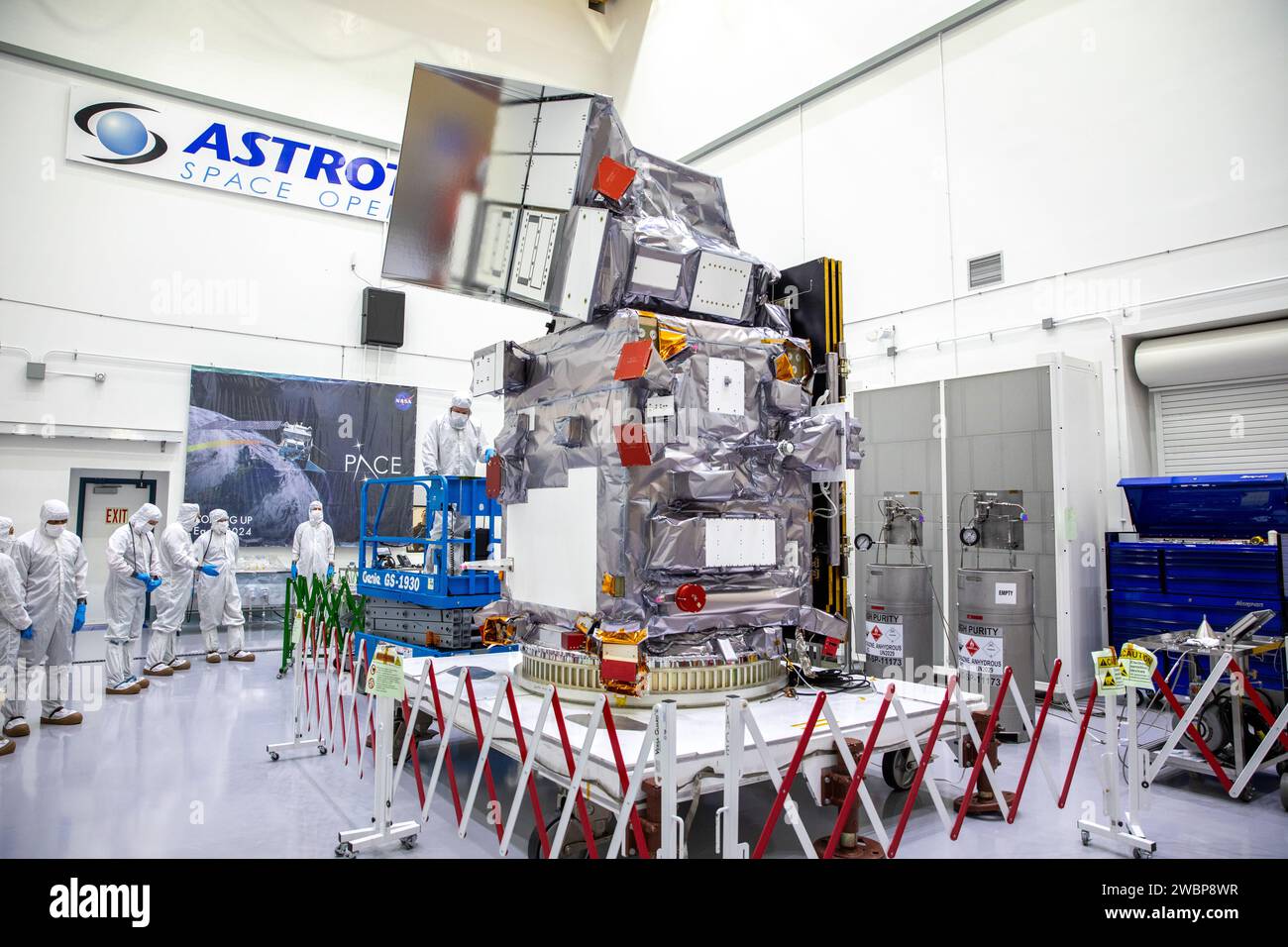 NASA invited members of the media to view NASA’s PACE (Plankton ...