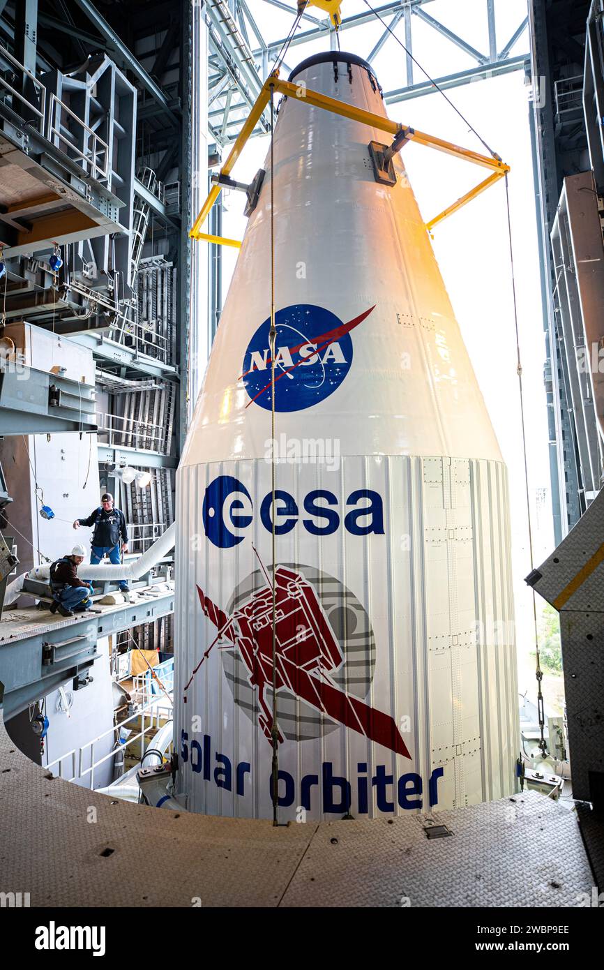 The United Launch Alliance Atlas V payload fairing, containing the ...