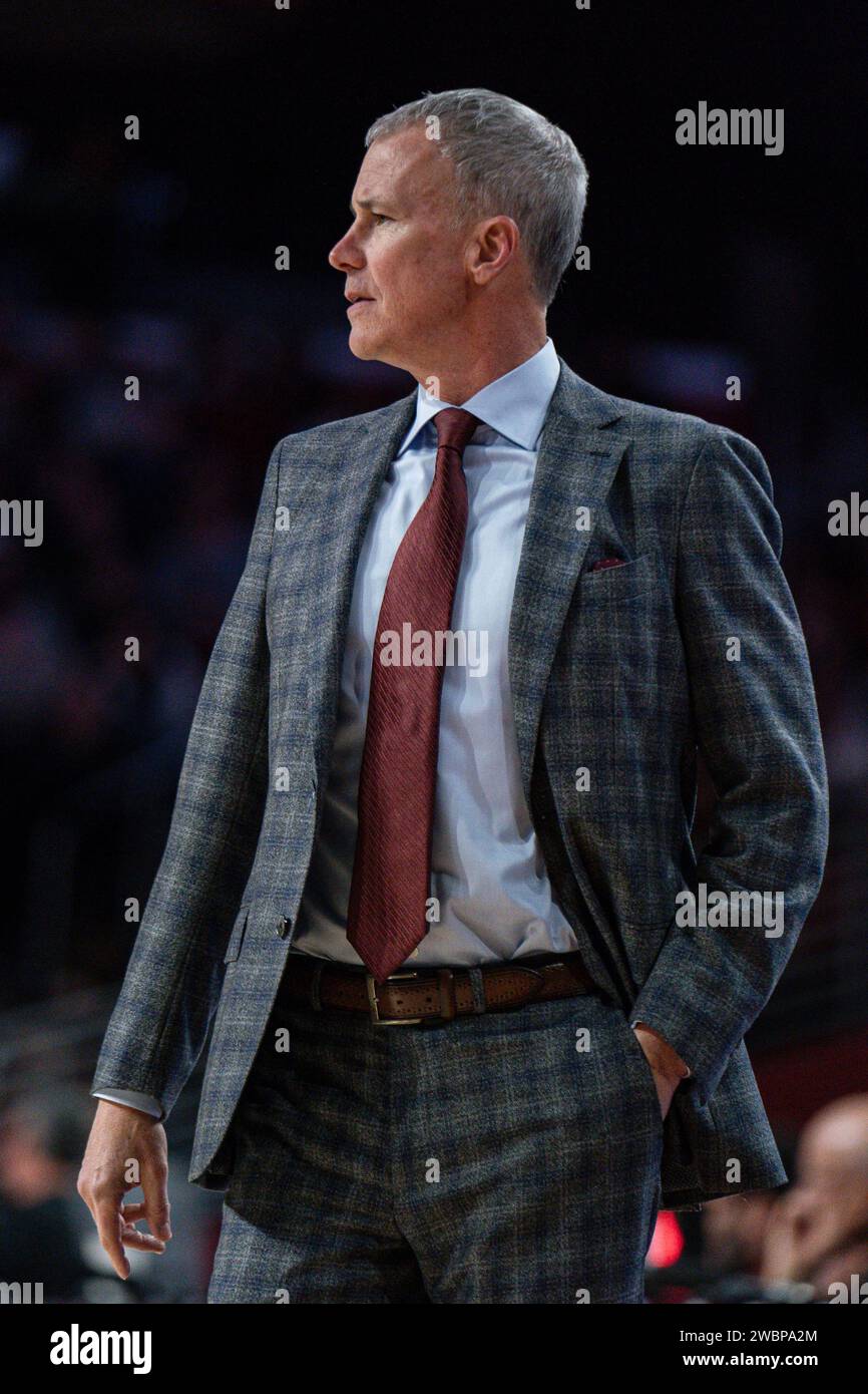 USC Trojans head coach Andy Enfield during a NCAA men’s basketball game ...