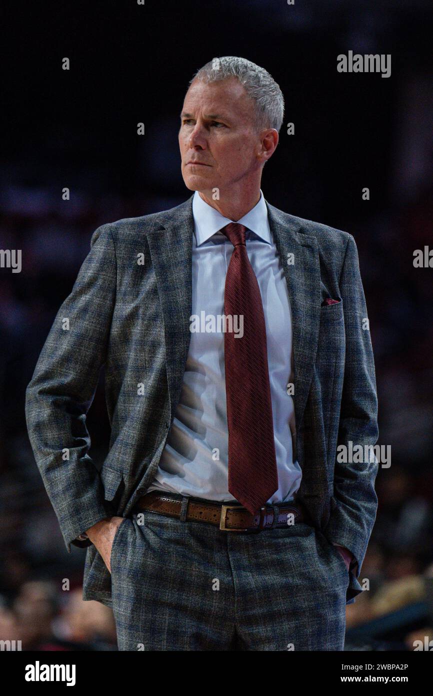 USC Trojans head coach Andy Enfield during a NCAA men’s basketball game ...