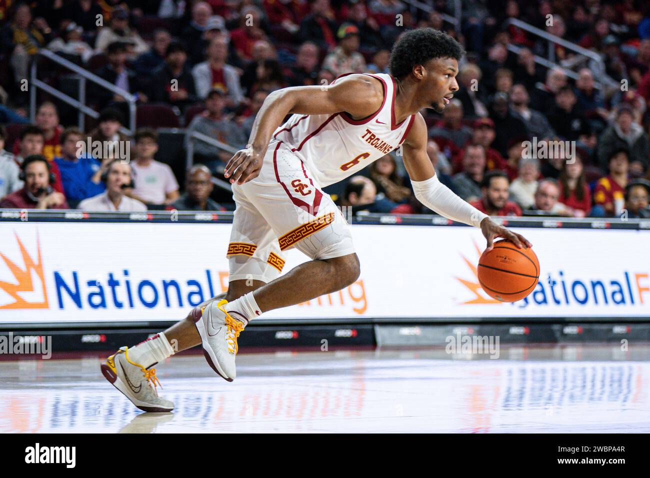 Bronny james usc trojans hi-res stock photography and images - Alamy