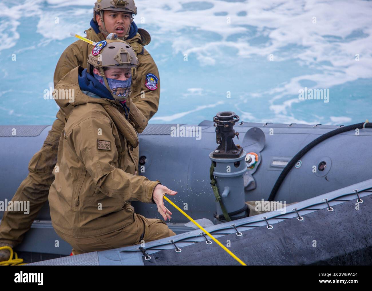 During the first full mission profile test of the recovery procedures ...