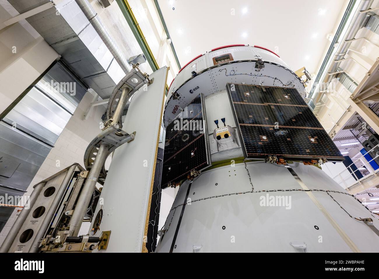 In the Operations and Checkout Building (O&C) at Kennedy Space Center ...