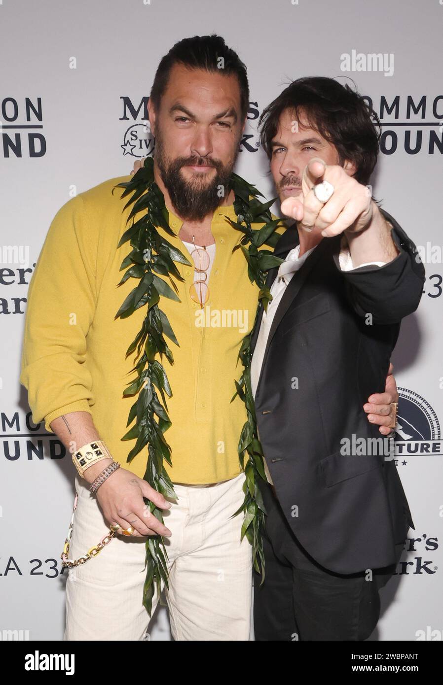 Beverly Hills Ca. 11th Jan, 2024. Jason Momoa and Ian Somerhalder at ...