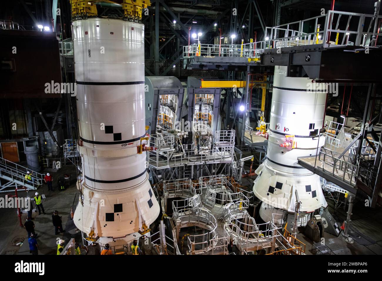 In the Vehicle Assembly Building (VAB) at NASA’s Kennedy Space Center ...