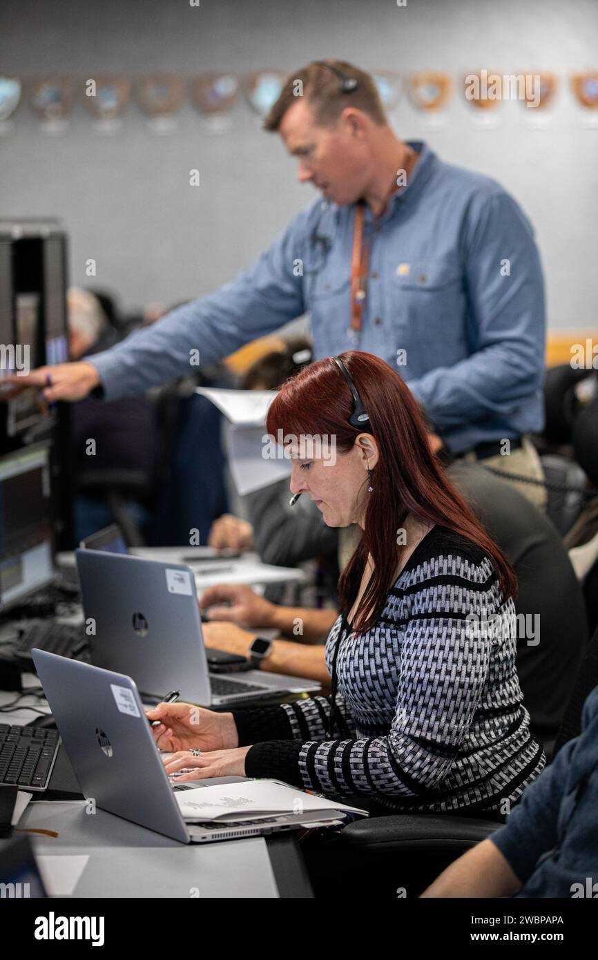 Colleen Huber (front) and Patrick Engel, hazardous gas engineers at ...
