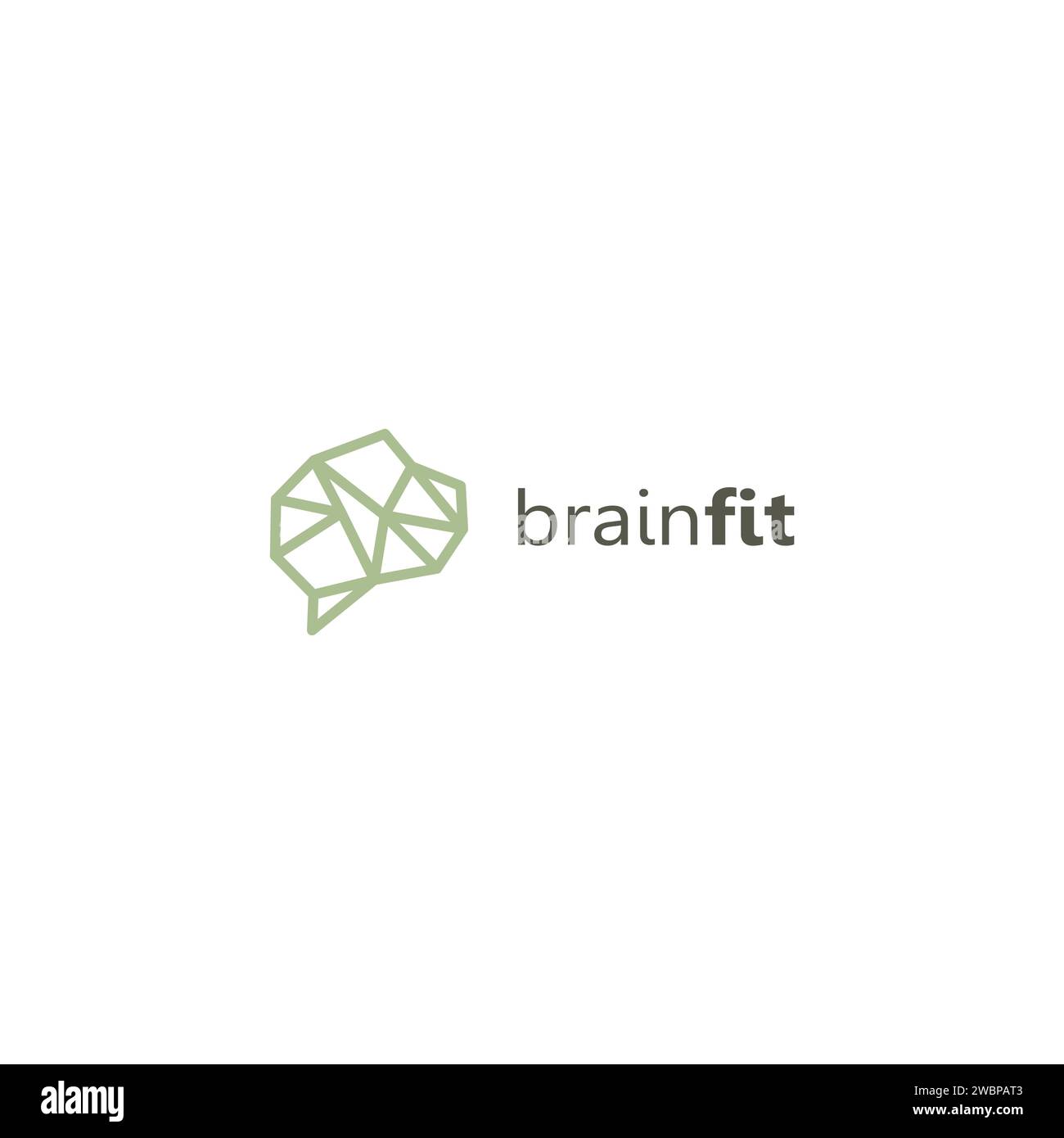 Brain Abstract Logo. Smart logo Stock Vector Image & Art - Alamy