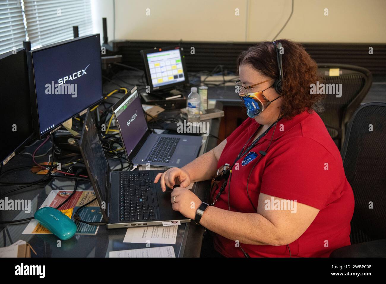 NASA Marshall Space Flight Center teams monitor launch conditions for ...