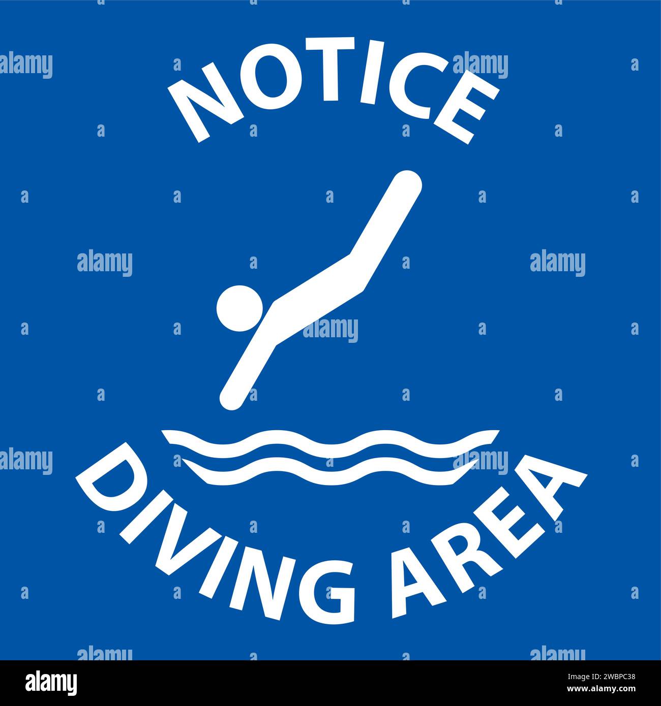 Instructions of diving Stock Vector Images - Alamy