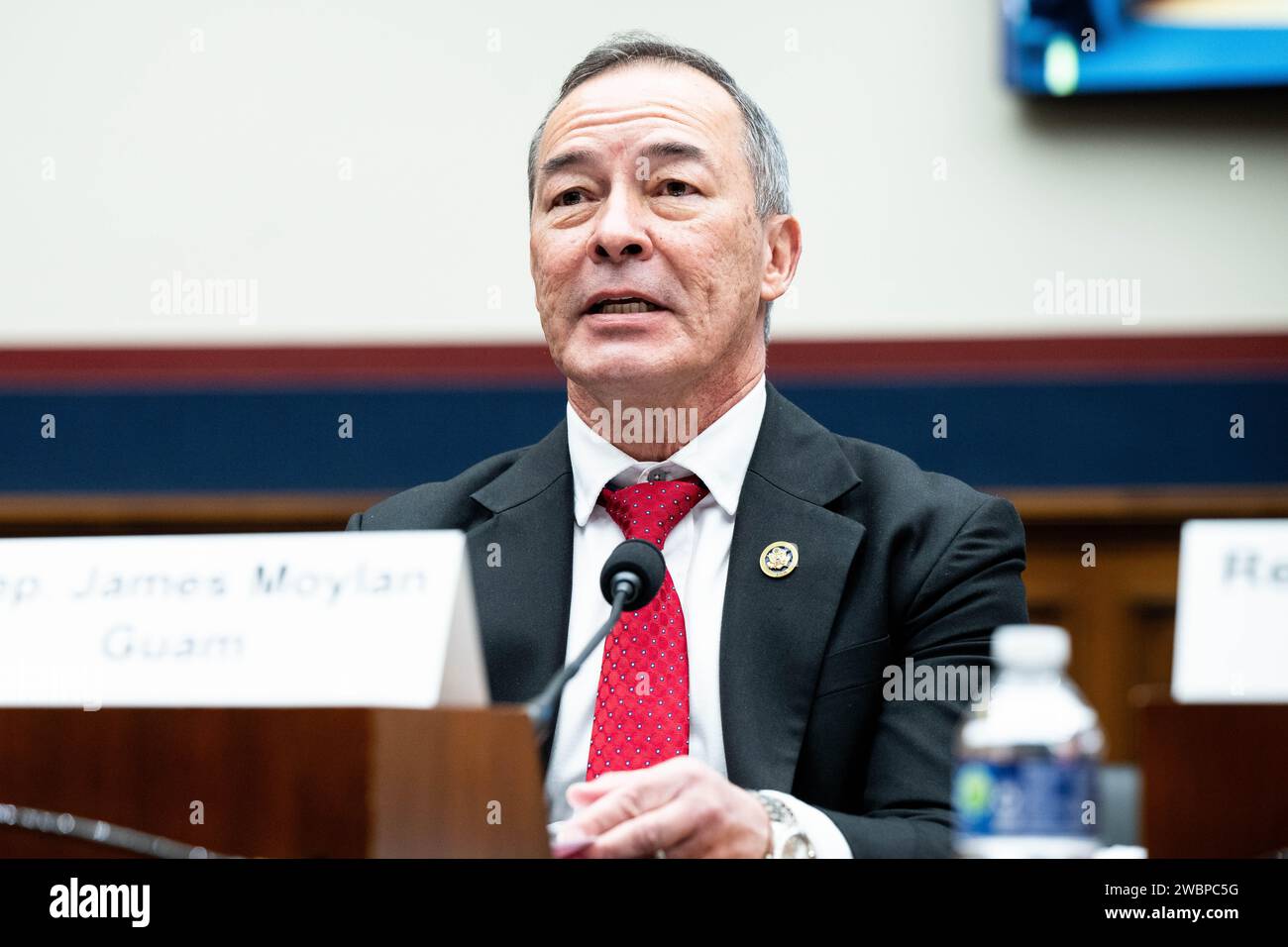 Washington, United States. 11th Jan, 2024. James Moylan (R-Guam ...