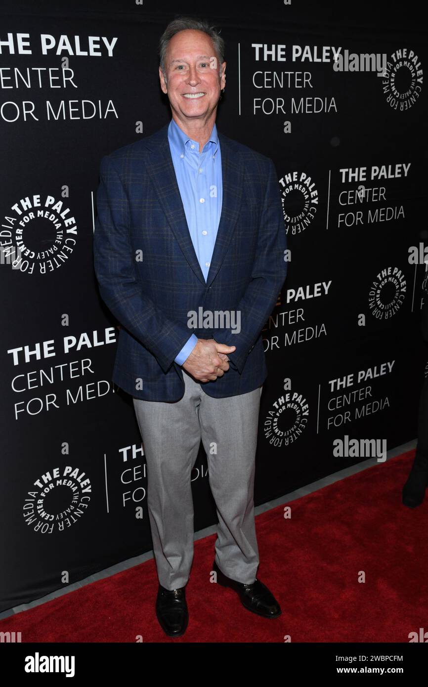 New York, USA. 11th Jan, 2024. Passenger Barry Leonard attending ...
