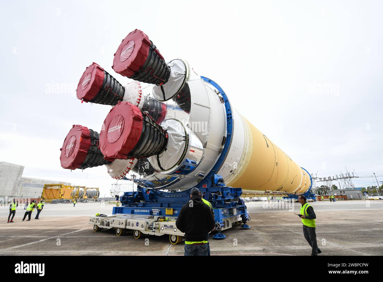 These images show how teams at NASA’s Michoud Assembly Facility in New ...
