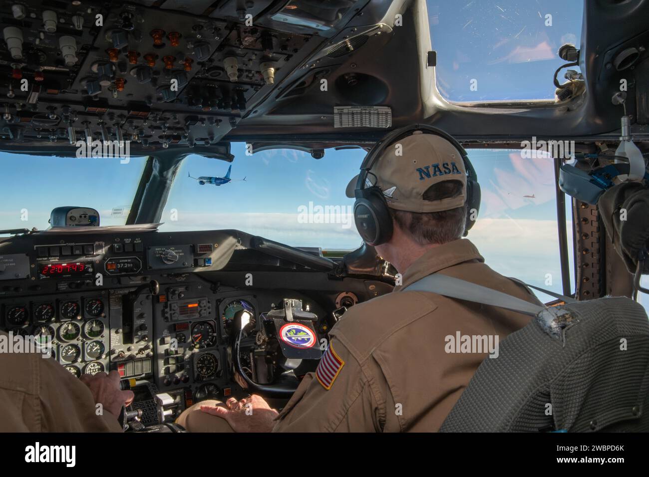 NASA’s DC-8 aircraft from Armstrong Flight Research Center in Edwards ...