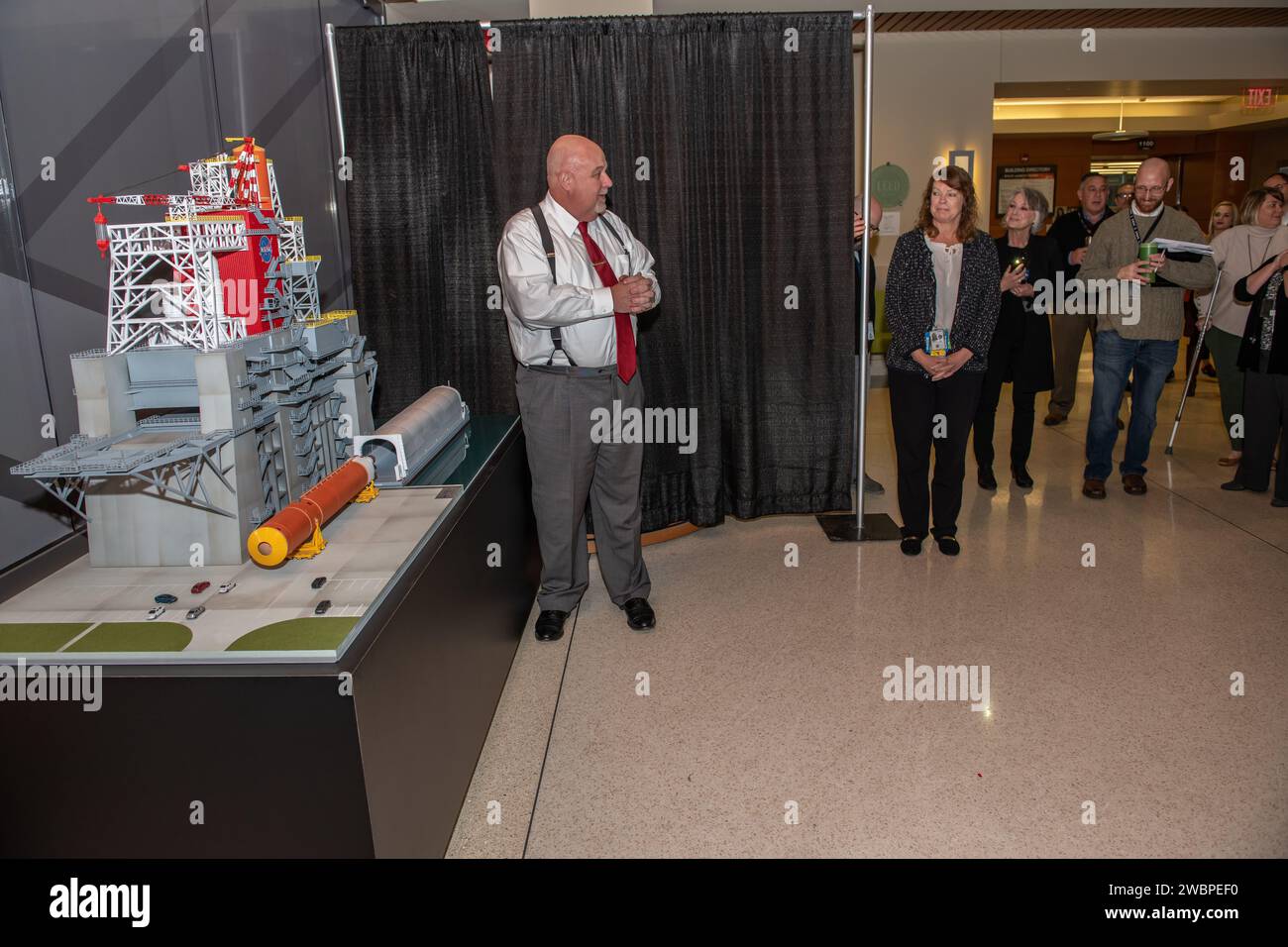 B 2 test stand model hi-res stock photography and images - Alamy