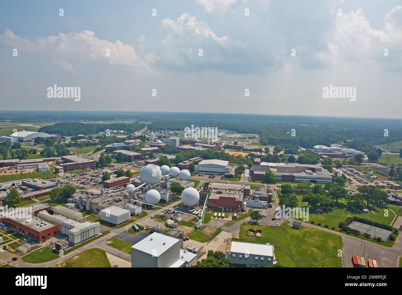 Aerials of NASA Langley Research Center west area Stock Photo - Alamy