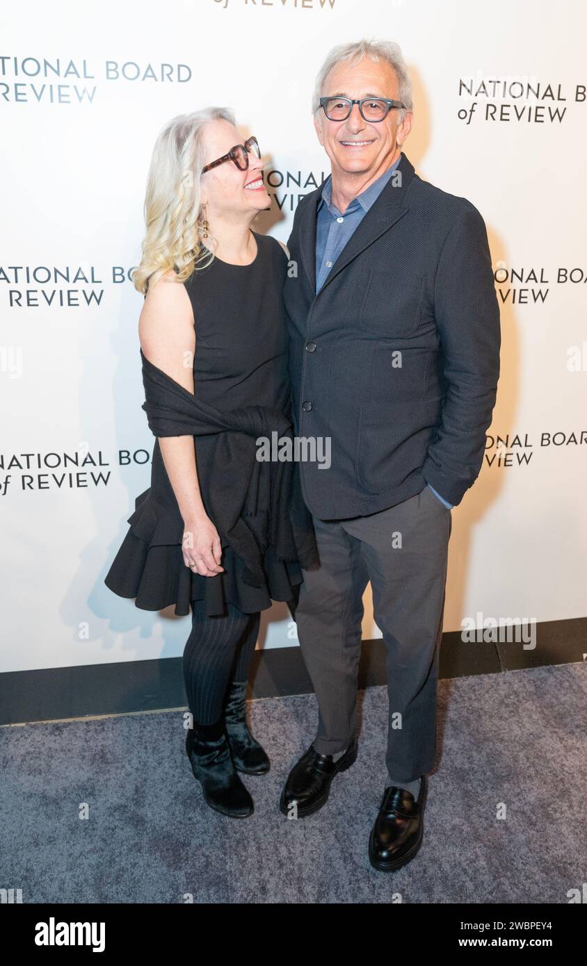 Liz Manne and Fred Berner attend 2024 National Board of Review Awards ...
