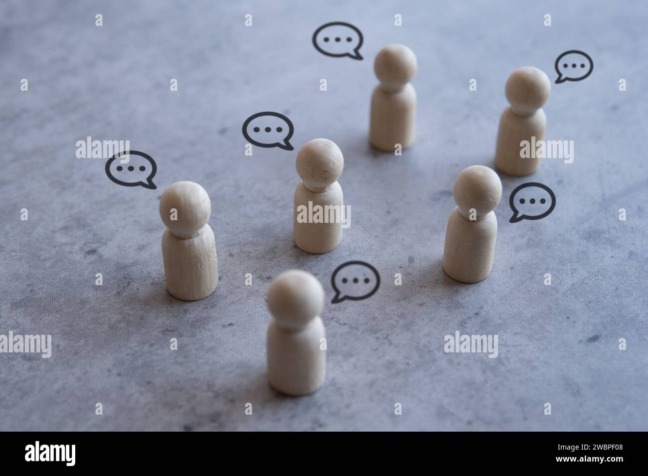 Socializing socialize friends conversation chat chatting hi-res stock ...