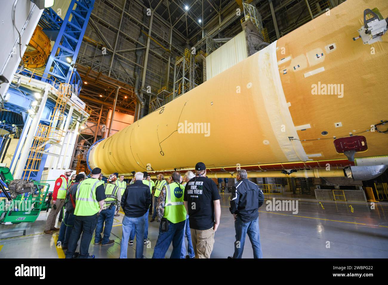These images show how teams at NASA’s Michoud Assembly Facility in New ...