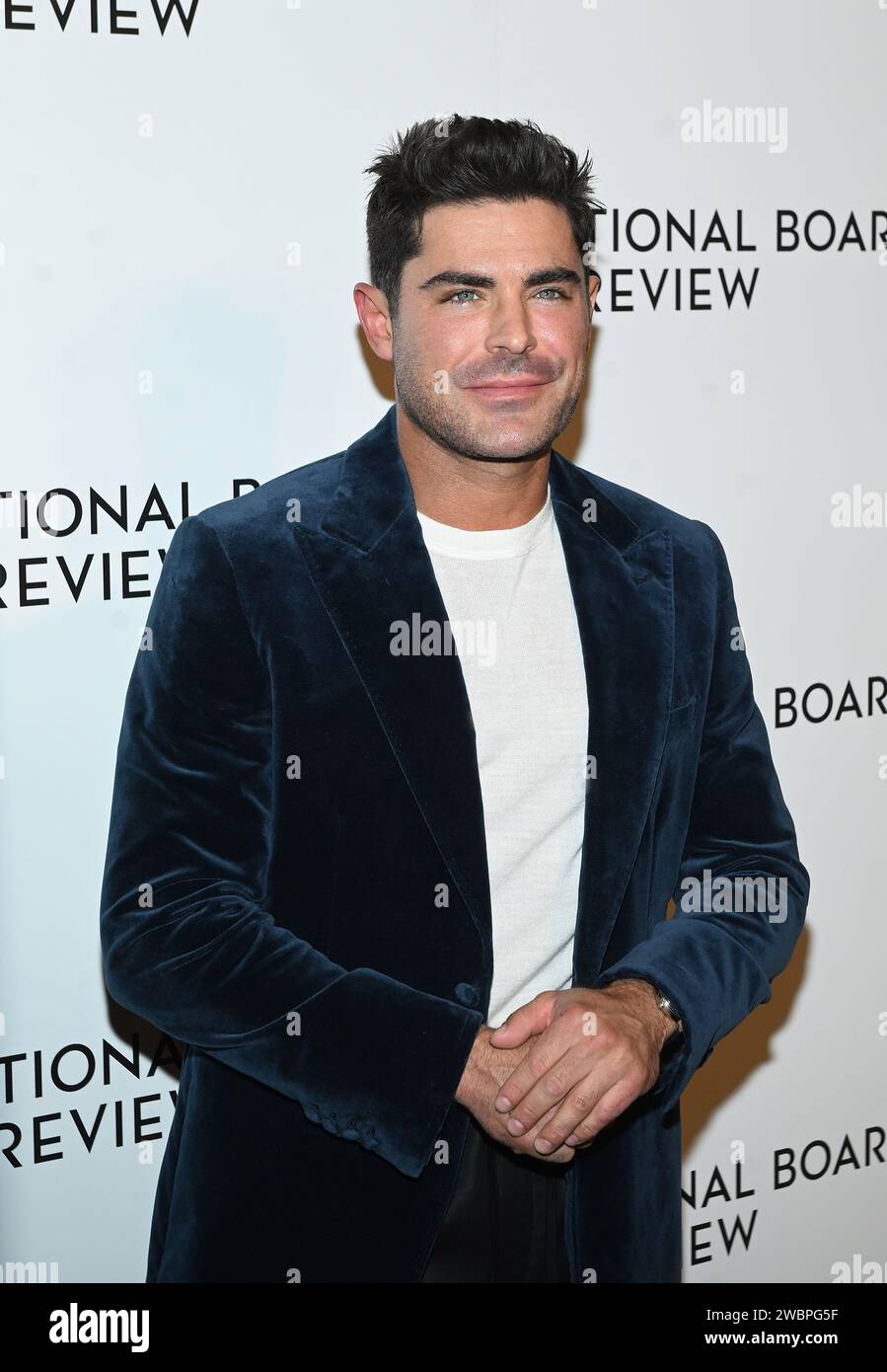 New York, USA. 11th Jan, 2024. Zac Efron attends the 2024 National ...