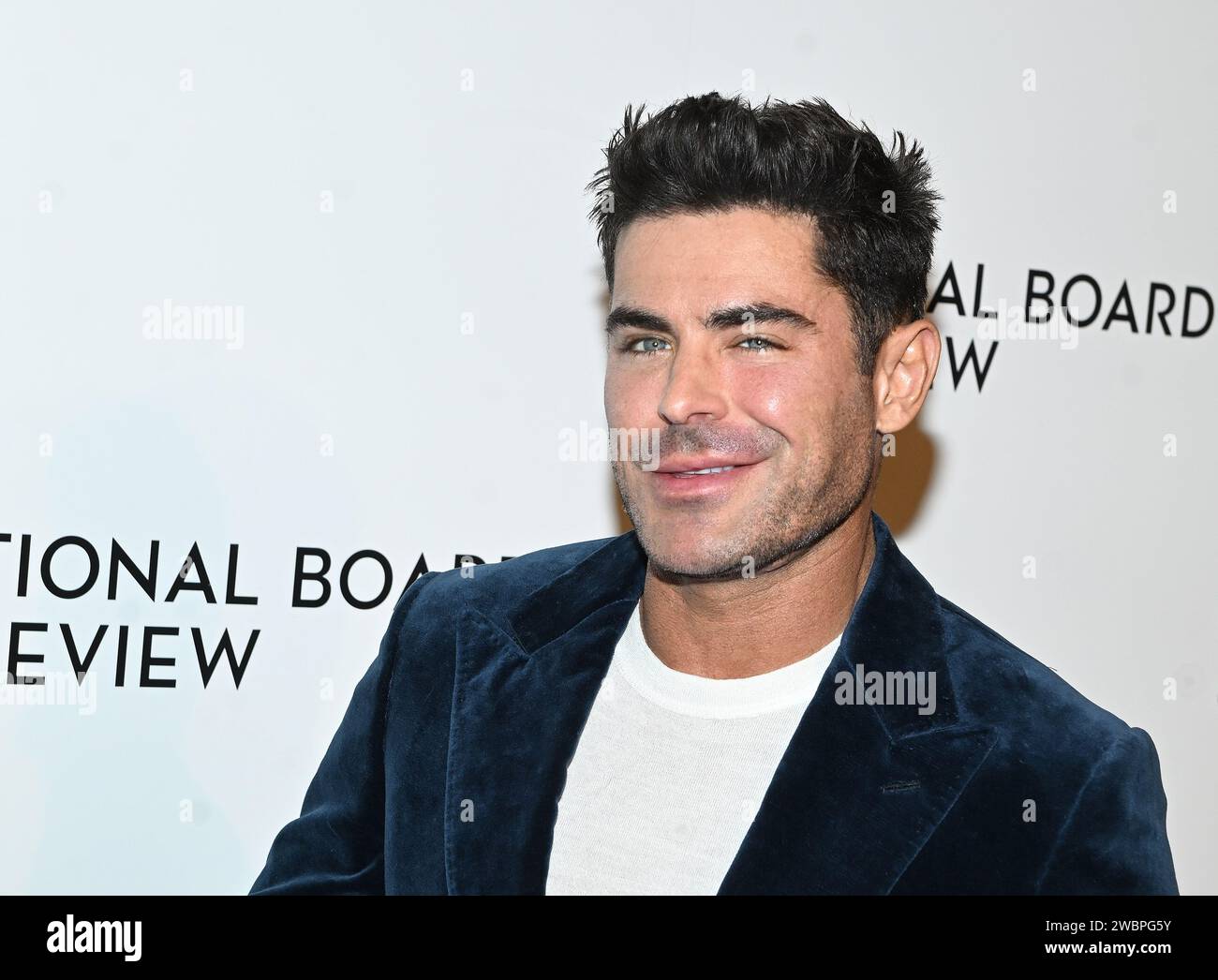 New York, USA. 11th Jan, 2024. Zac Efron attends the 2024 National ...