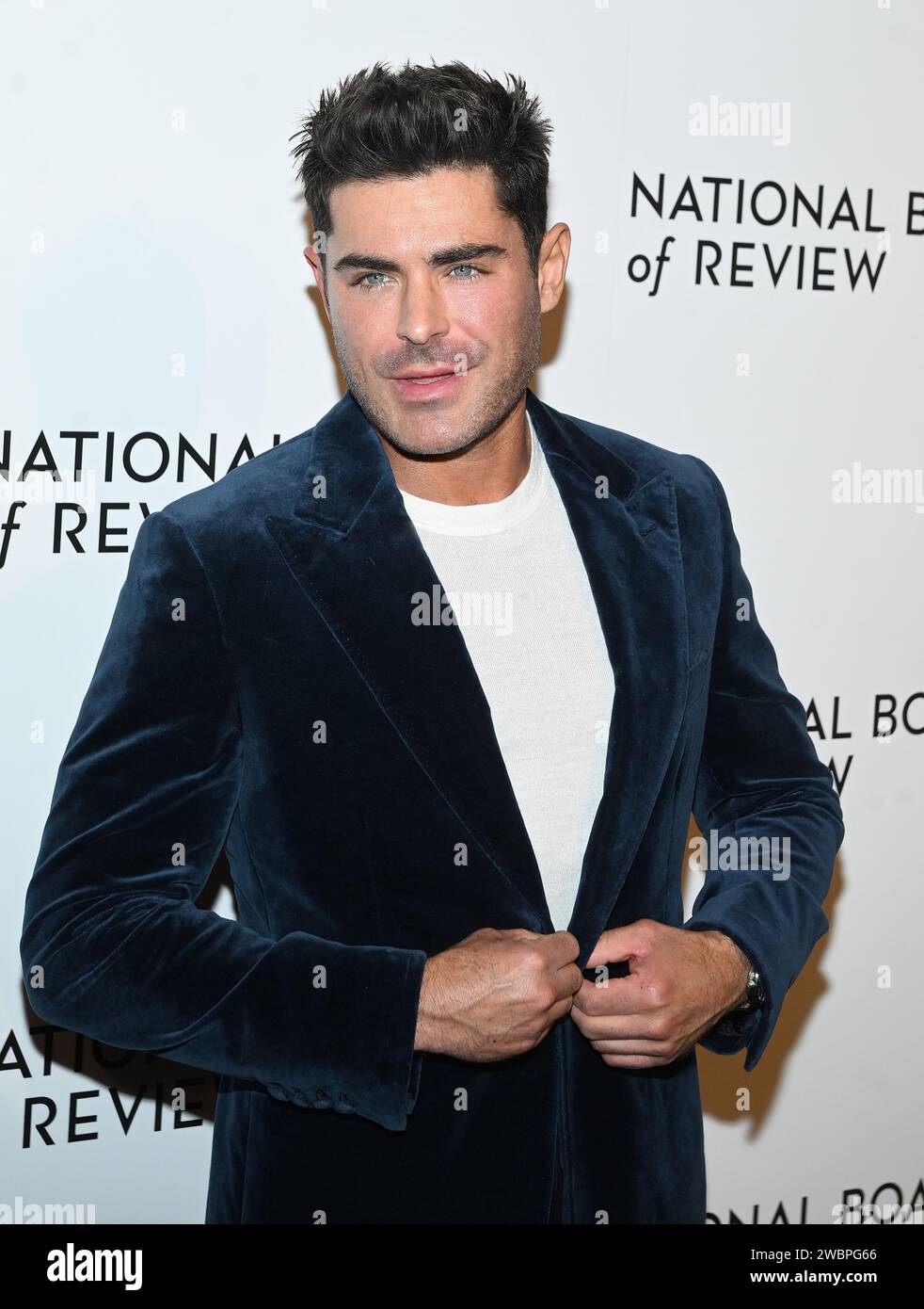 New York, USA. 11th Jan, 2024. Zac Efron attends the 2024 National ...