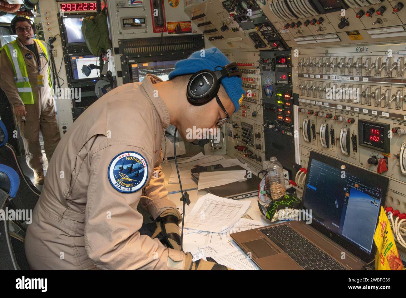 NASA’s DC-8 aircraft from Armstrong Flight Research Center in Edwards ...
