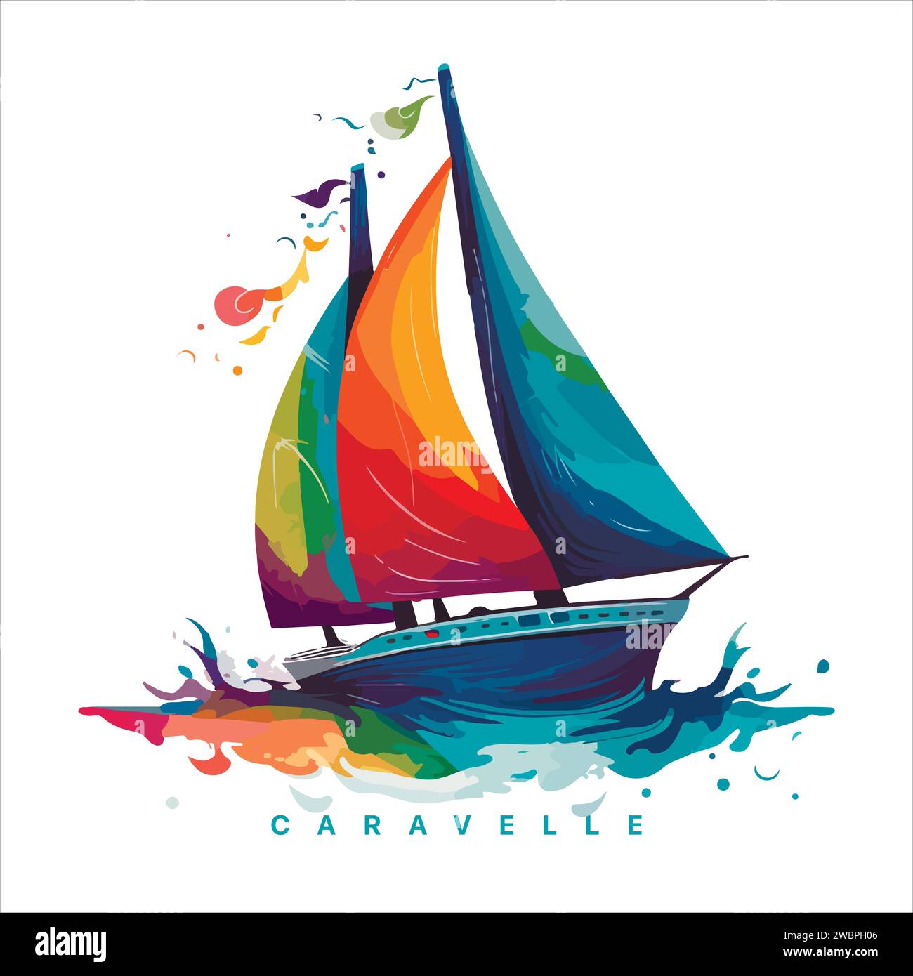 Galleon vector vectors hi-res stock photography and images - Alamy