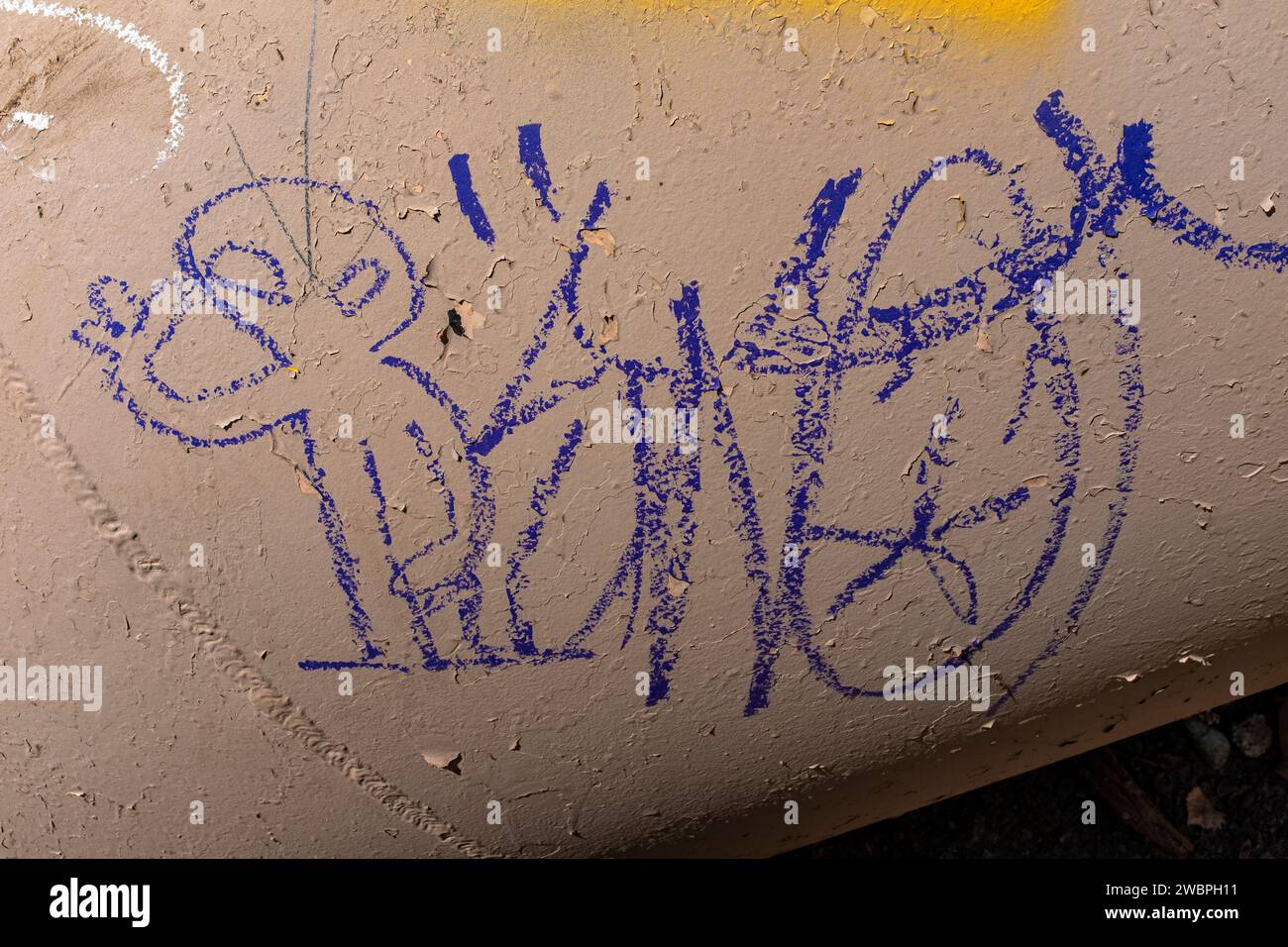 graffiti in Albuquerque, New Mexico Stock Photo - Alamy