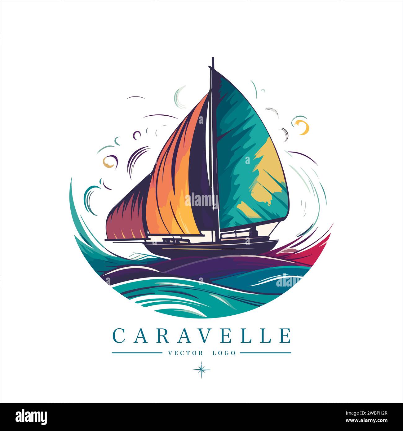 History of sailing Stock Vector Images - Alamy