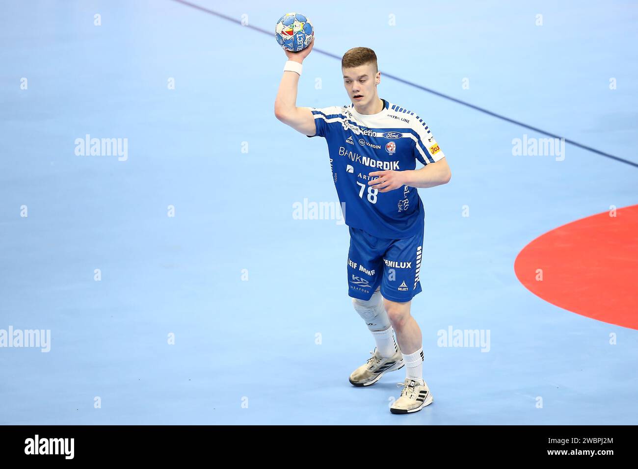 Berlin, Germany, 11/01/2024, Oli Mittun of Faroe Islands during the Men ...