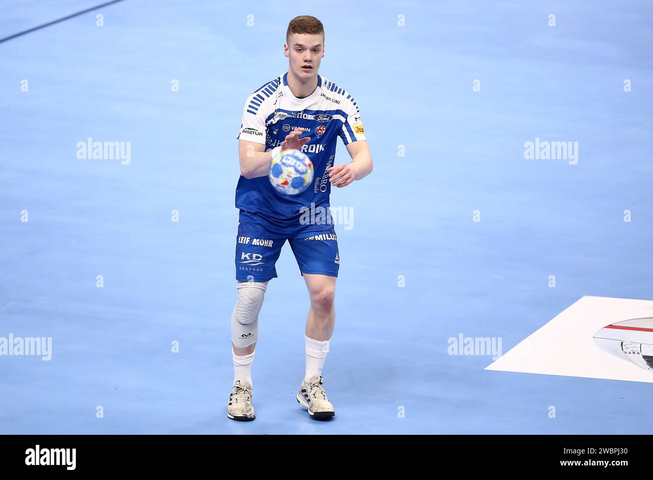 Berlin, Germany, 11/01/2024, Oli Mittun of Faroe Islands during the Men ...