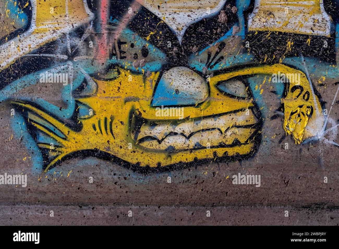 graffiti in Albuquerque, New Mexico Stock Photo - Alamy