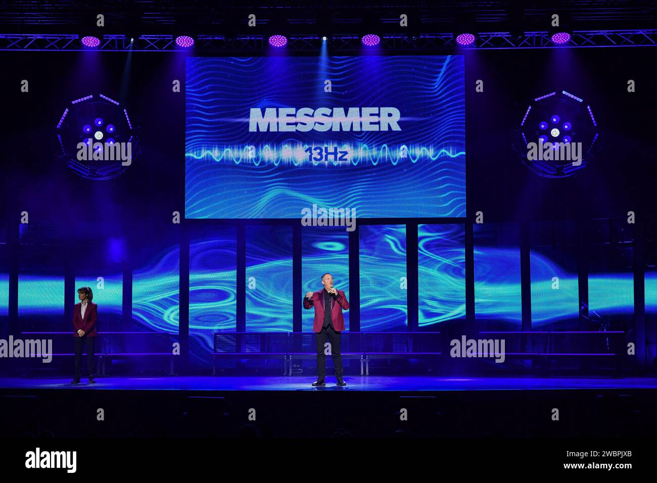 Paris, France. 11th Jan, 2024. Messmer Éric Normandin performs at the ...