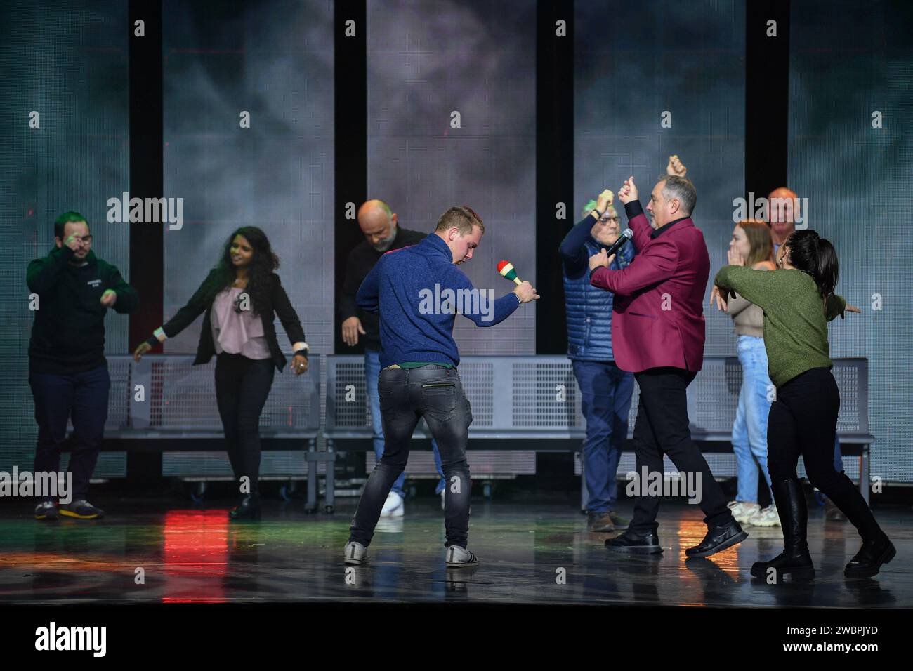 Paris, France. 11th Jan, 2024. Messmer Éric Normandin performs at the ...
