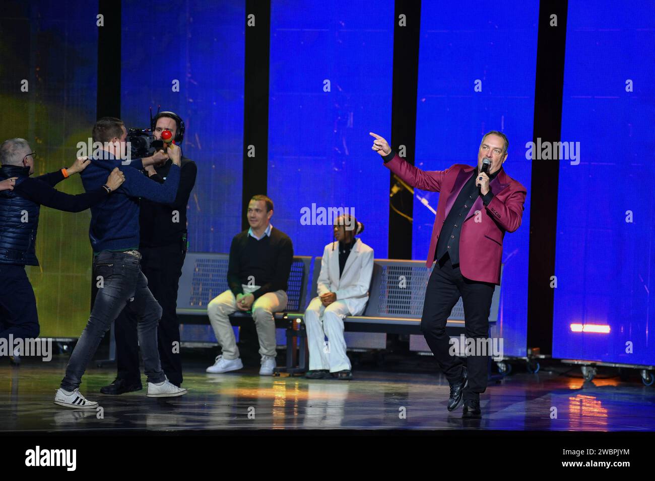 Paris, France. 11th Jan, 2024. Messmer Éric Normandin performs at the ...