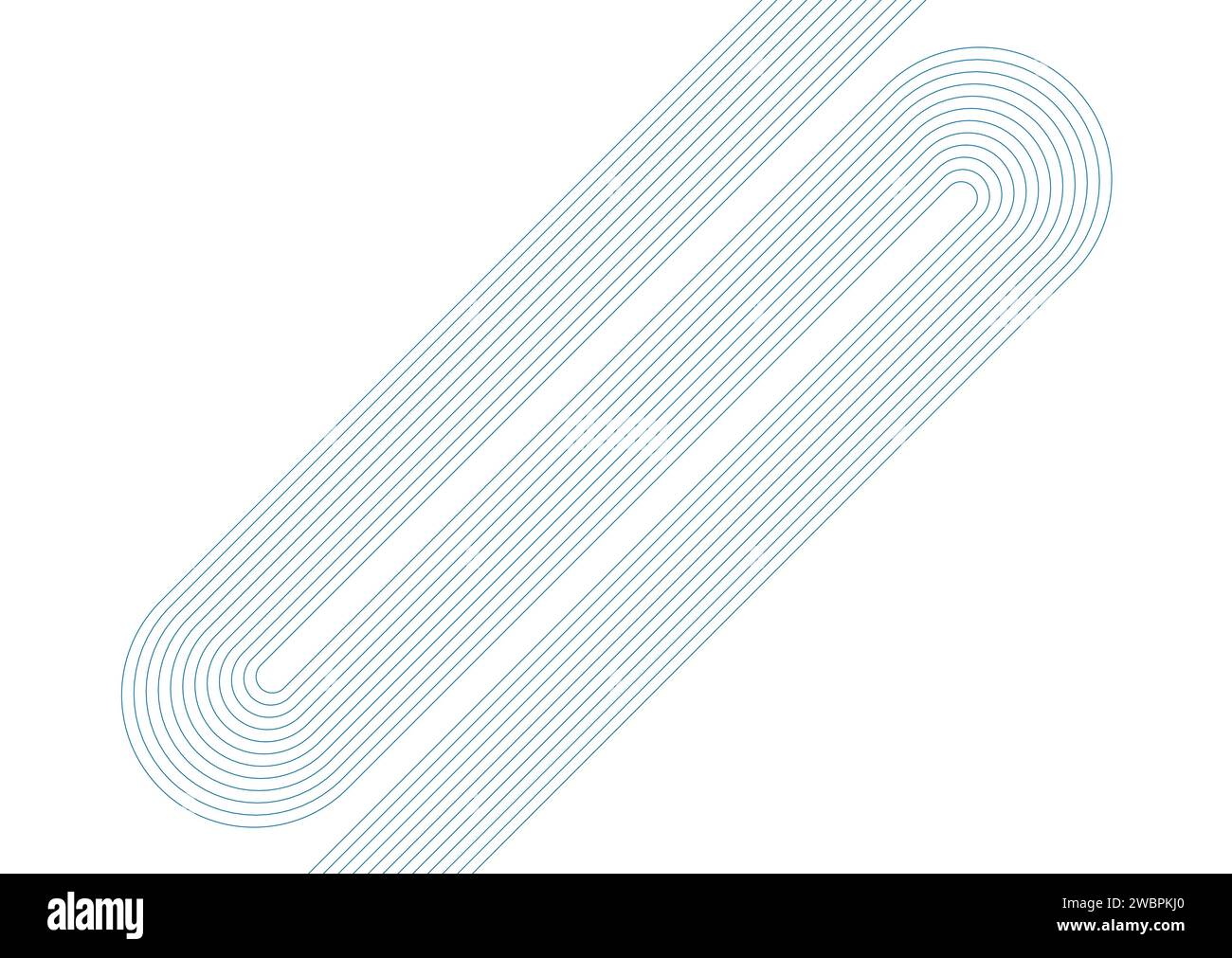 Blue minimal lines abstract tech background. Vector geometry design ...