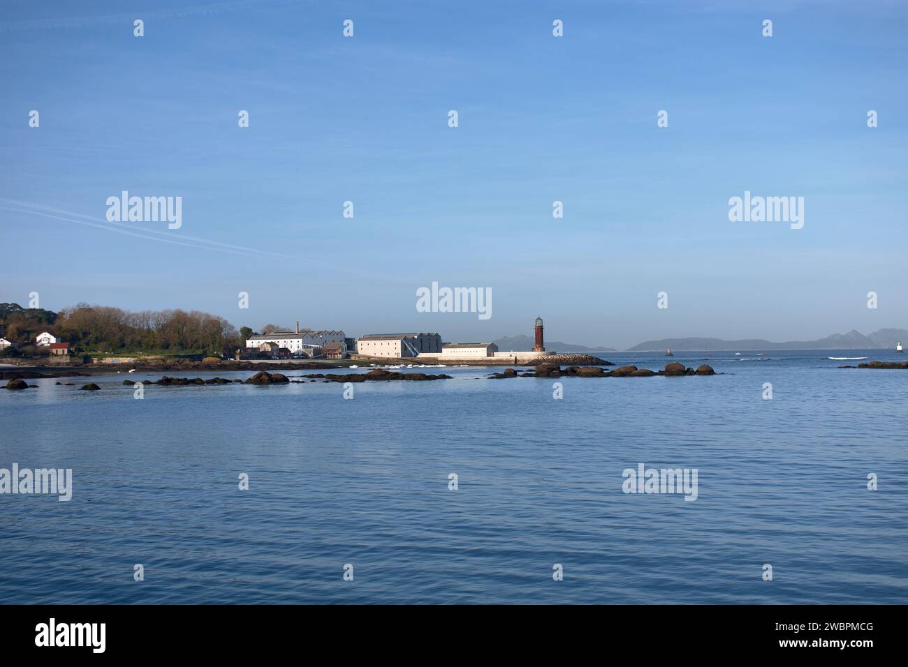 The Sea Museum in Vigo has a long pier where they have rebuilt the old ...