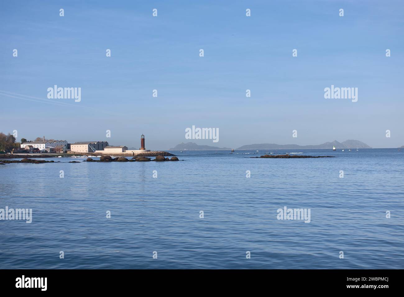 The Sea Museum in Vigo has a long pier where they have rebuilt the old ...